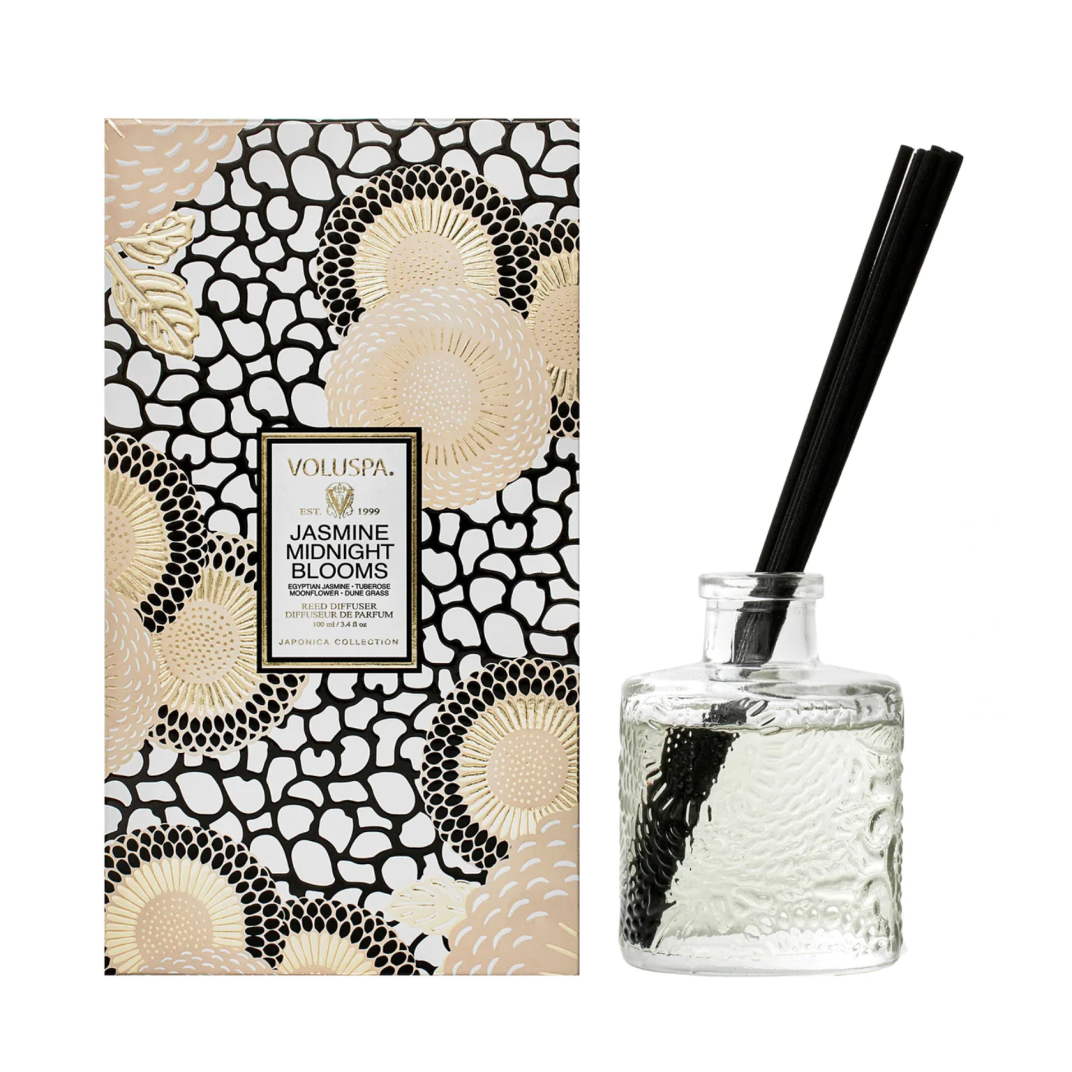 Jasmine Midnight Blooms Diffuser 100ml - Lore Perfumery